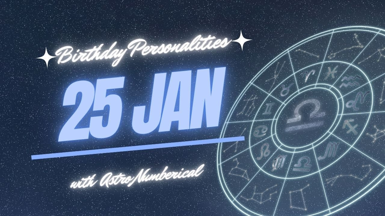 25 January Zodiac Horoscope: Birthday Personality & Traits Revealed ...
