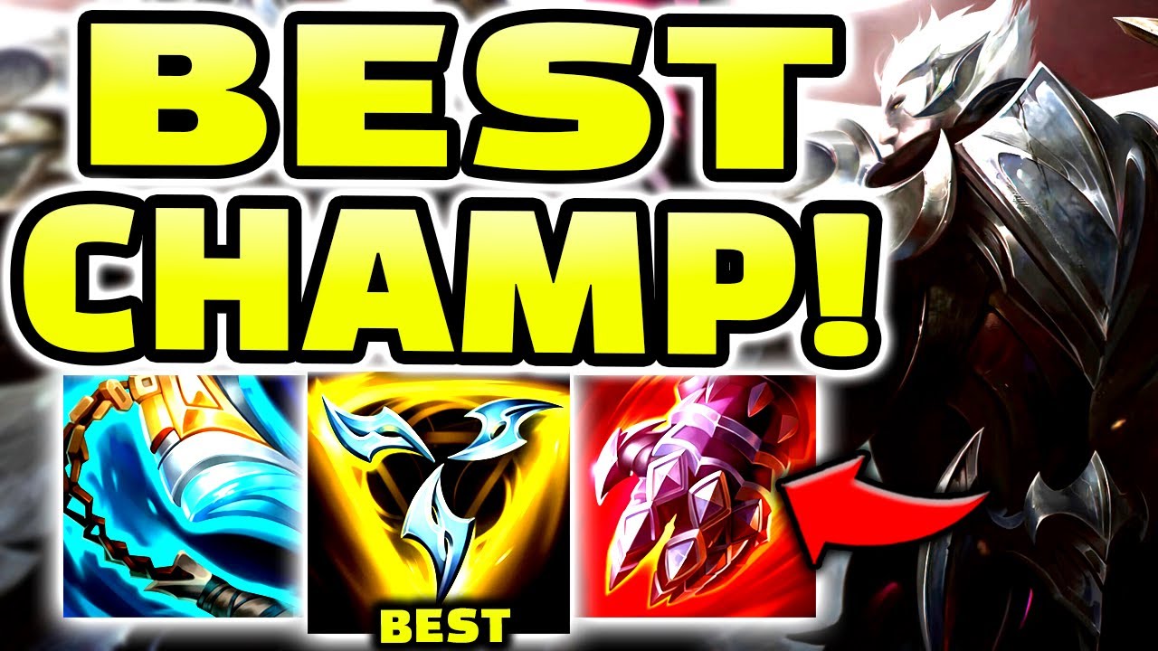 DARIUS TOP IS THE #1 BEST CHAMP TO DEMOLISH EVERYONE (S+ TIER) - S14 ...