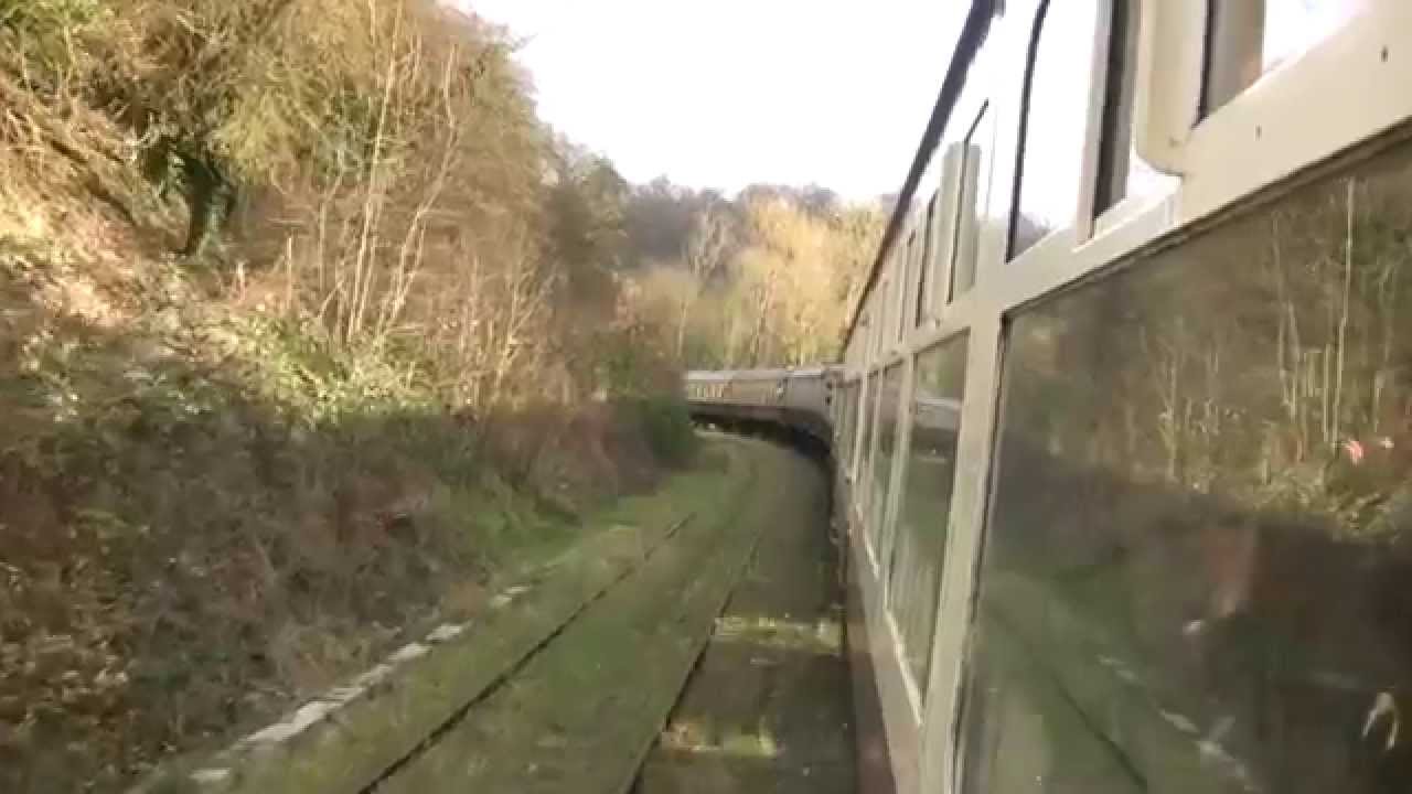 The Shropshire Union Railtour 10 1 2015 Part 4 Ironbridge Coalbrookdale ...