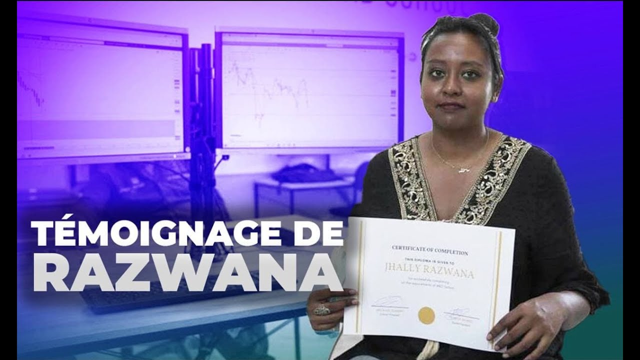 MKD School: Témoignage de Razwana de la formation en salle de marchés. - YouTube