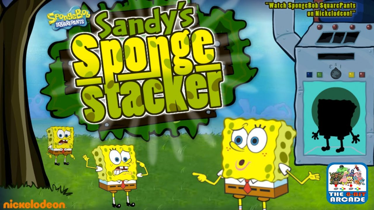 Sandy's Sponge Stacker - Build a Stack of SpongeBob Clones (Nickelodeon ...