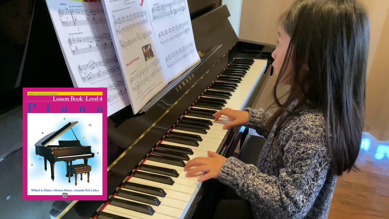 Haunted House - Alfred’s Basic Piano Library Lesson Book Level 4, By ...