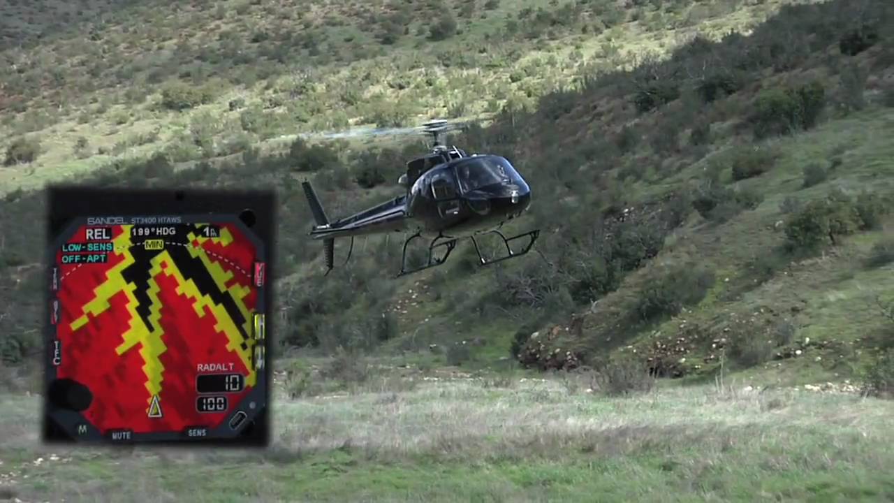 Sandel Avionics HeliTAWS™ - YouTube