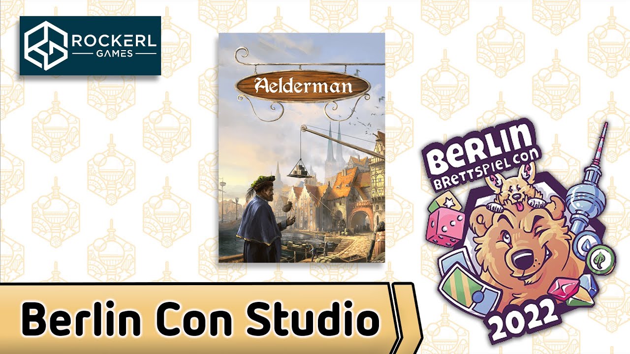 Aelderman mit Potti – Rockerl Games – Berlin Con Studio 2022 - YouTube