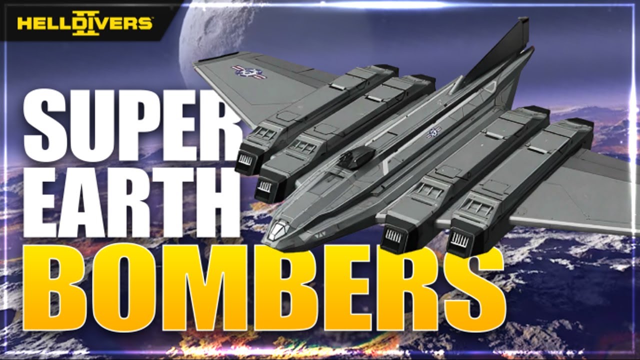 Helldivers 2 New Major Update Reveals Super Earth Bombers - YouTube
