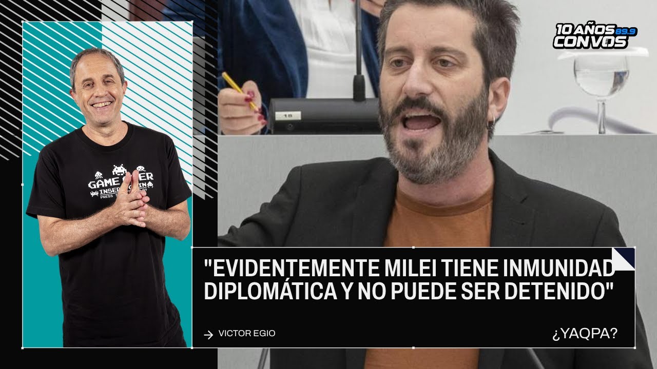 Victor Egio, Diputado de Podemos, sobre el caso $LIBRA en España. - YouTube