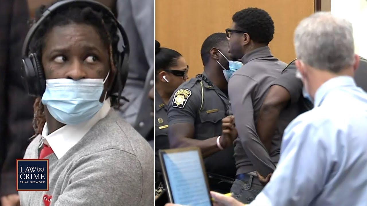 Young Thug Courtroom Erupts in Chaos After ‘YSL’ Member Hauled Off by ...