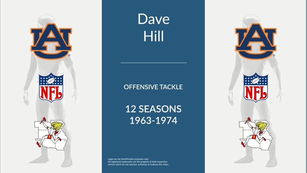 Dave Hill: Football Offensive Tackle - YouTube