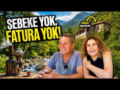 Kaz Dağları’nın Kalbinde İnsandan İzole Bir Yaşam! (Şebeke Yok, Fatura Yok)