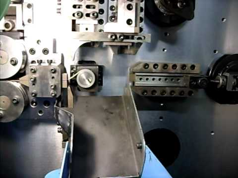 spiral spring machine - YouTube