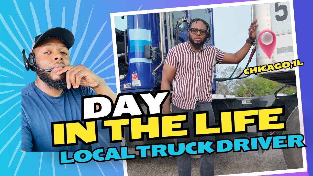A Local Semi Truck Driver In Chicago, IL #dayinthelife #trucker # ...