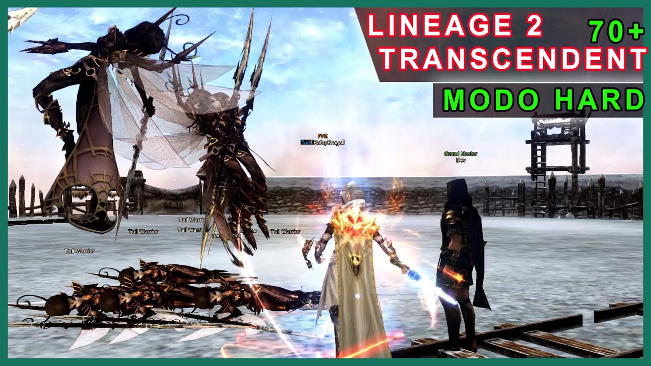 Lineage 2 Aden - Transcendent 70+ | Modo Difícil - Stage 7 | Song Level ...