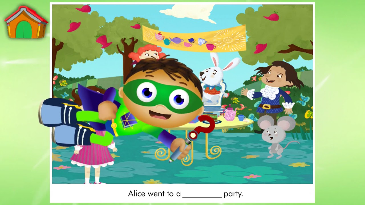 Alice In Wonderland Super Why! - YouTube
