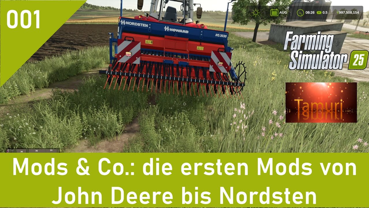 LS25 Mods & Co. 001: die ersten Mods sind da, mit dabei John Deere und ...