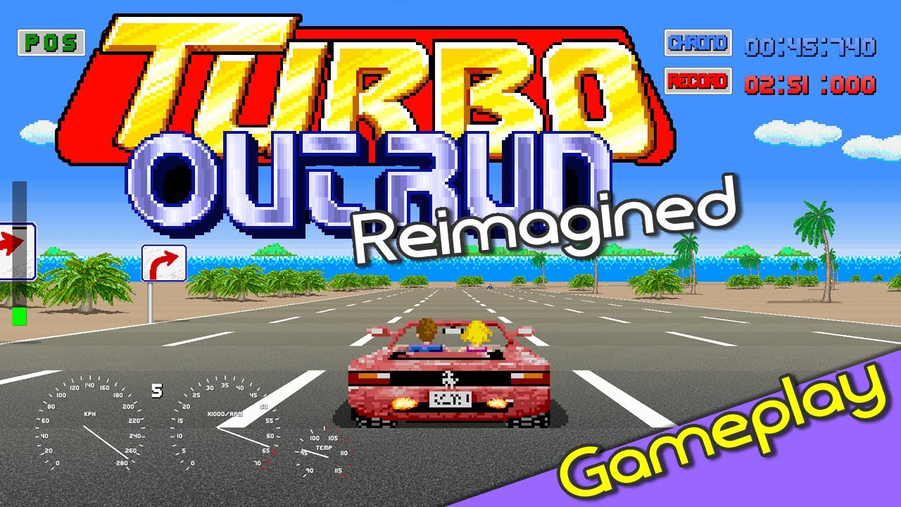 Turbo Outrun Reimagined (PC) Gameplay 🕹️🏎️ - FullHD 60fps - YouTube