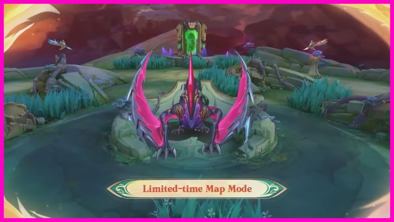 New Alien Dinosaur Themed Map - MLBB - YouTube