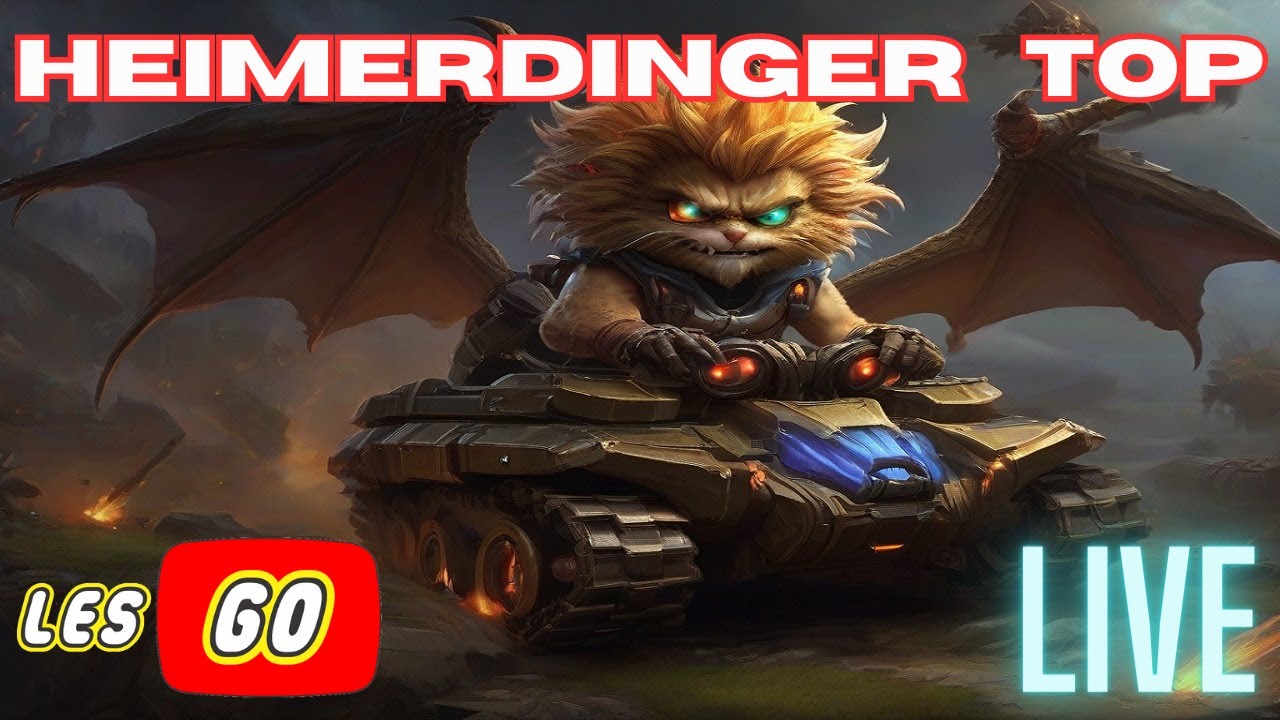 HEIMERDINGER TOP LANE PARTE 42 - CONTAGEM REGRESSIVA! Só faltam 44 para ...
