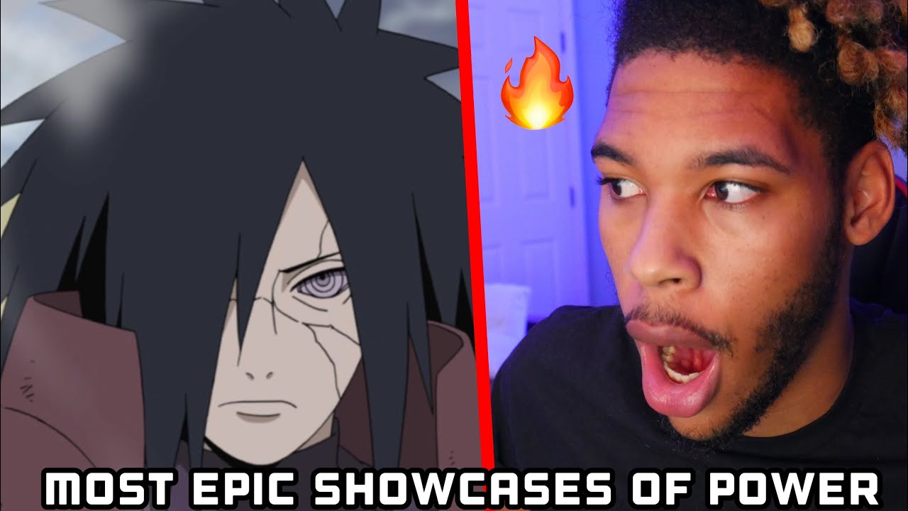 Top 10 Most Epic Showcase of Power in Anime | REACTION!!! - YouTube