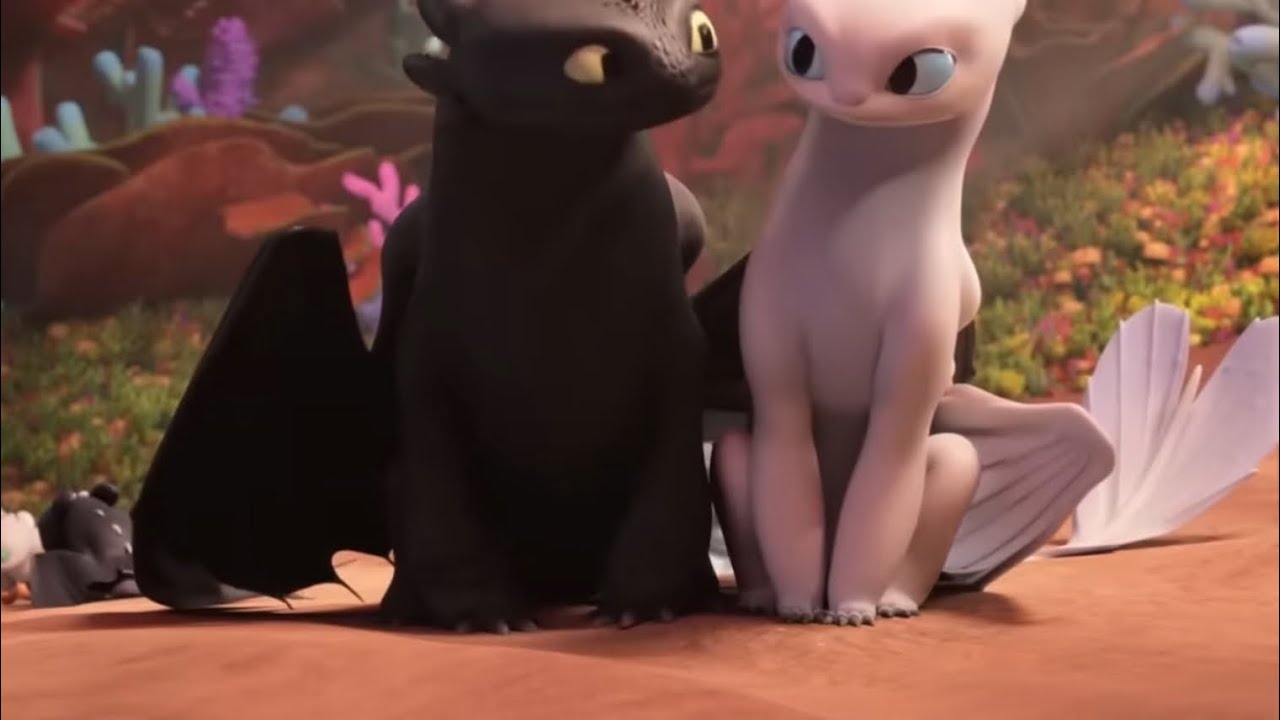 Toothless and Luna(story) - YouTube