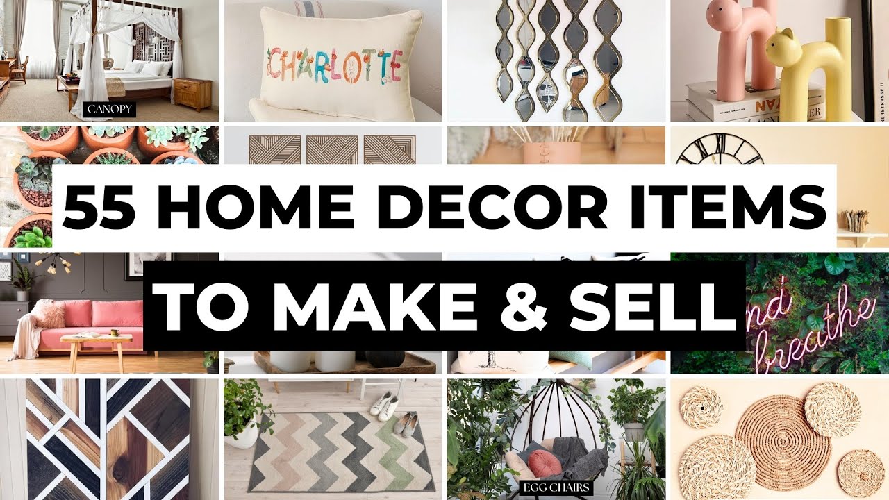 Home Decor Products to Sell & Make Money - YouTube