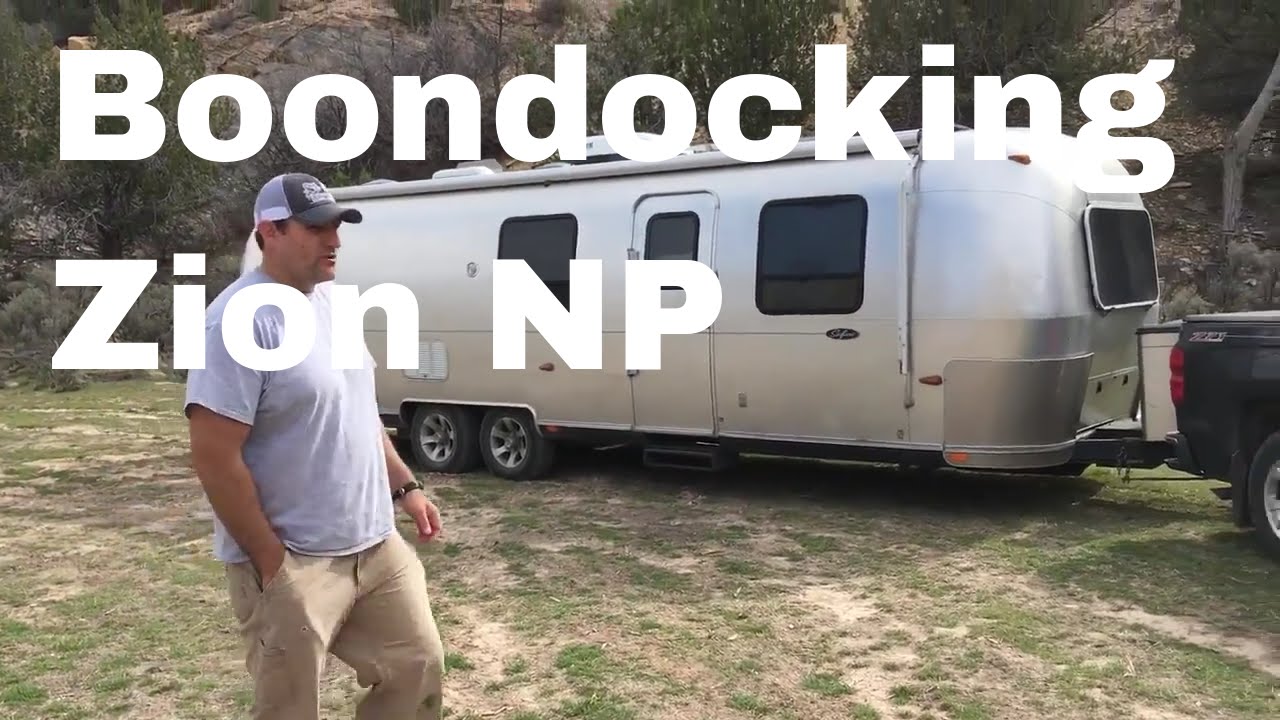 Zion NP BLM Boondocking Site - S01E68 Live the Odyssey - YouTube