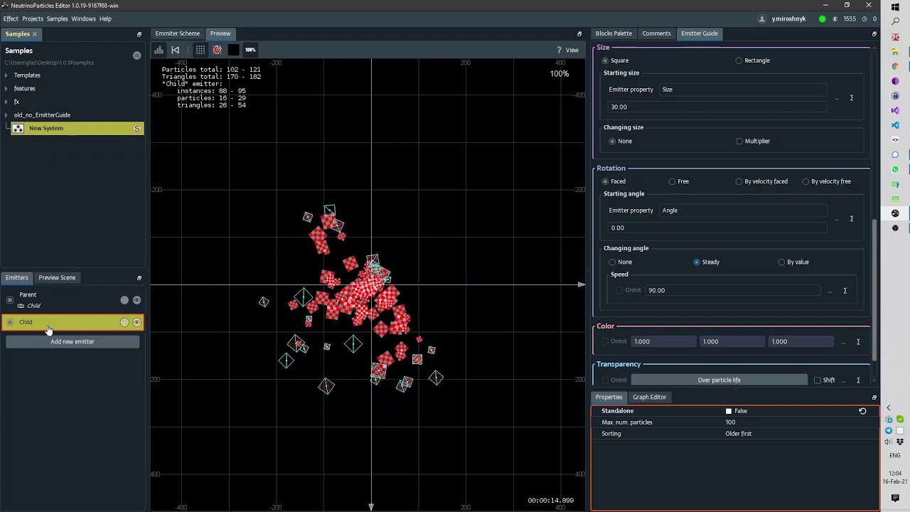 Emitter Guide - Fade out after path terminator - NeutrinoParticles ...