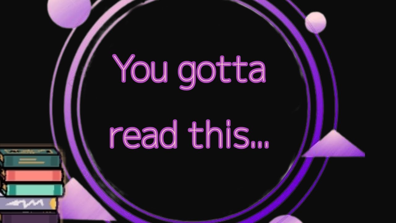 Oh you gotta read this... - YouTube