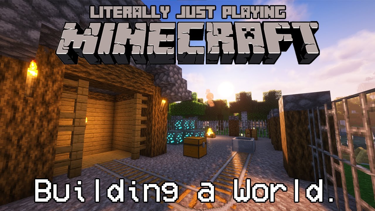 Building a Minecraft Mining Outpost - YouTube