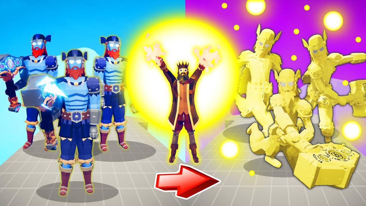 ORIGINAL MIDAS - TURN EVERY ARMIES INTO GOLDEN STATUES | TABS - Totally ...