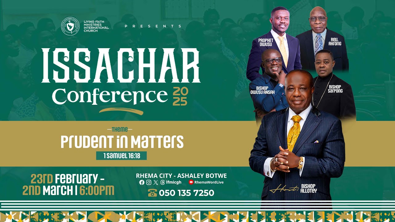 || ISSACHAR CONFERENCE || DAY 4EVENING SESSION || PROPHET ERNEST OWUSU ...