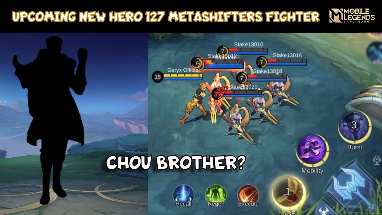 UPCOMING MLBB NEW HERO 127 FIGHTER MOBILE LEGENDS || NEW HERO MLBB ...