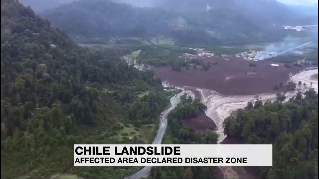 Chile mudslide: State of Emergency declared (footage) - YouTube