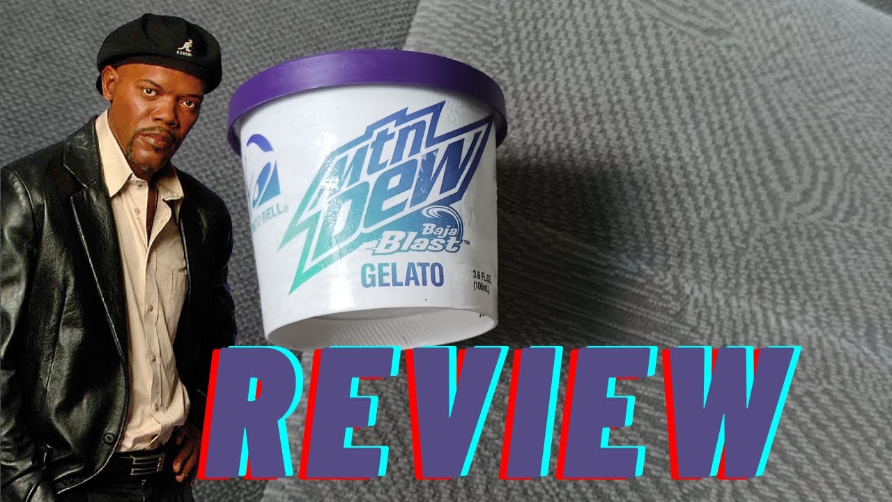 Mountain Dew Baja Blast Gelato Review - YouTube