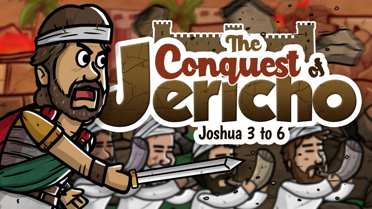 The conquest of Jericho | Animated Bible Stories | My First Bible | 35 ...