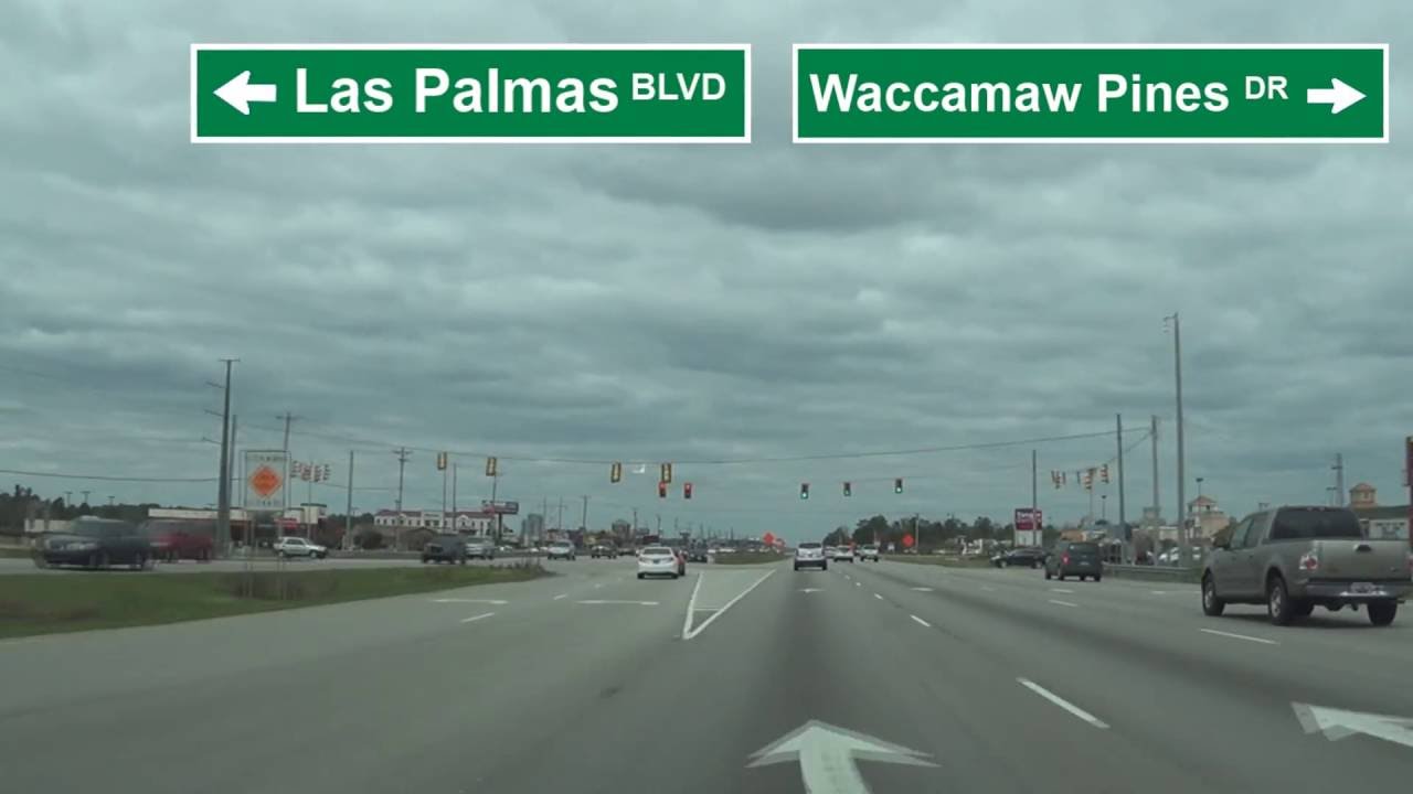 US 501 From Myrtle Beach, SC - YouTube