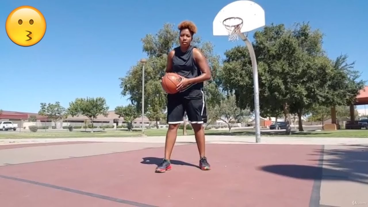 💕😘Basketball Drills for Beginners/Intermediate : Double Behind the back ...