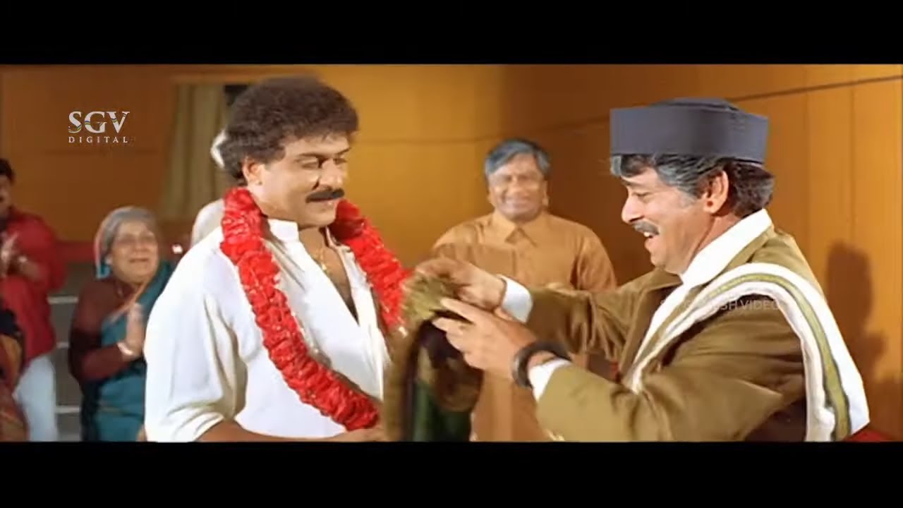 ಹಳ್ಳಿ ಮೇಷ್ಟ್ರುಗೆ ಪಾಠ ಕಲಿಸಿದ ರವಿಚಂದ್ರನ್ | Hatavadi Kannada Movie Scene | Radhika Kumarswamy - YouTube