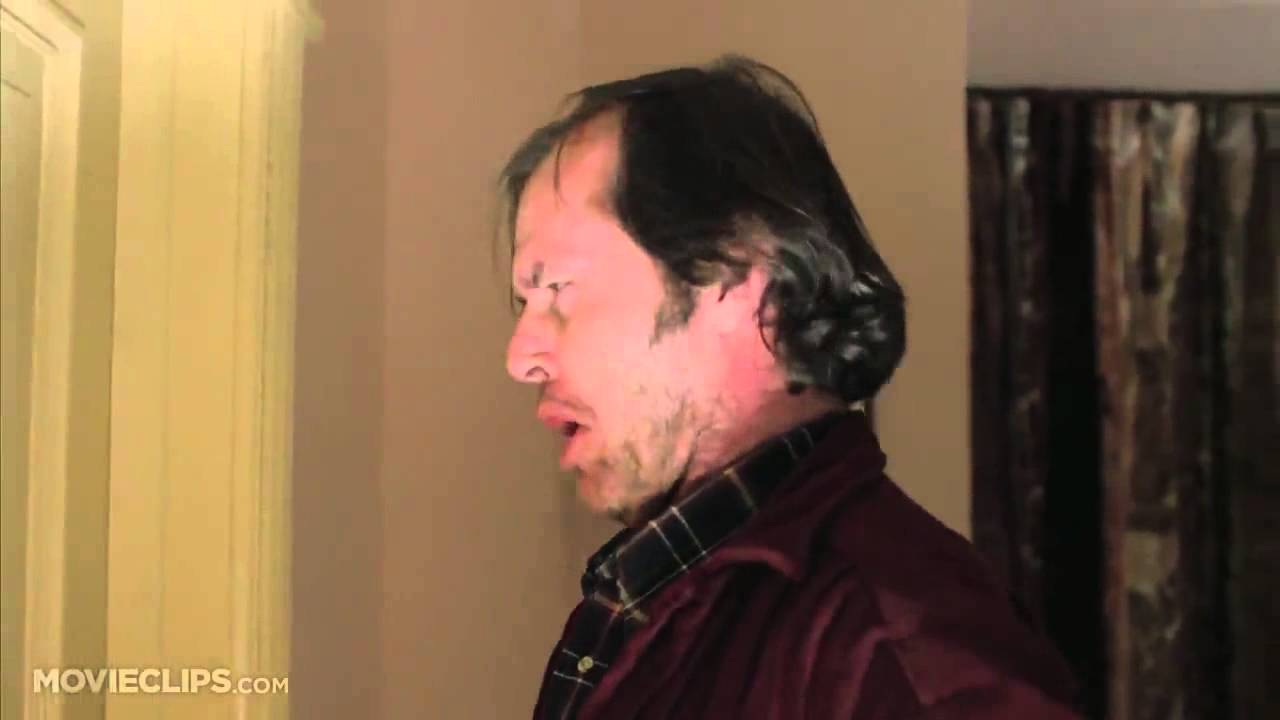 The Shining Axe Scene Redubbed - YouTube
