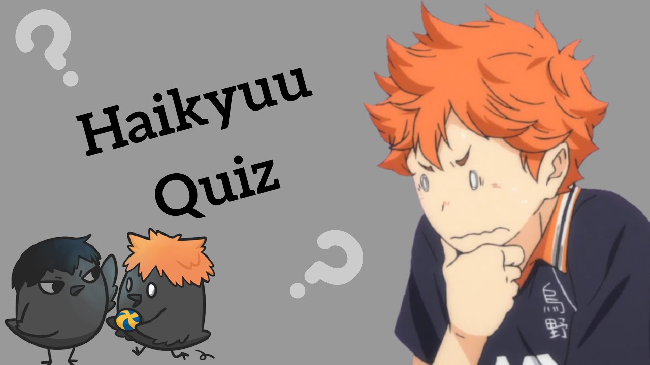 Haikyuu!! Quiz Easy-Hard // How well do you know Haikyuu? - YouTube
