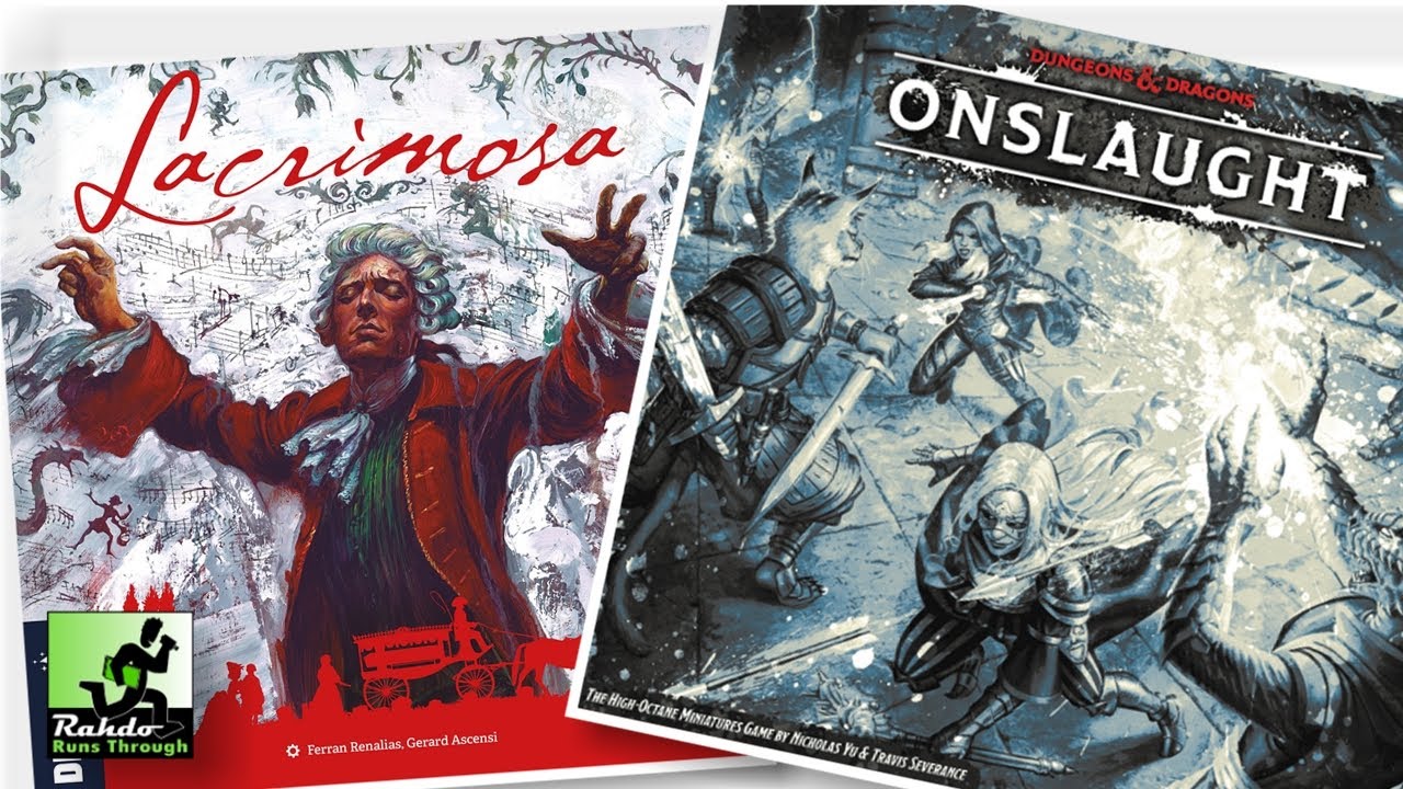 D&D Onslaught UNBOXING + Lacrimosa "behind the scenes" runthrough ...