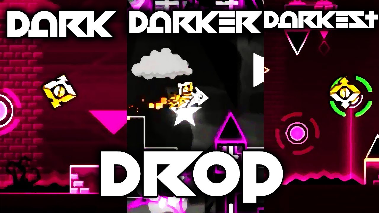 (Trilogy Completed) Dark Drop | Darker Drop | Darkest Drop by Alkali - Geometry Dash 2.11 - YouTube