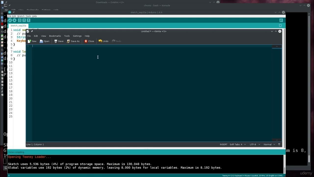 Arduino Usb Confirm That Everything Works Youtube