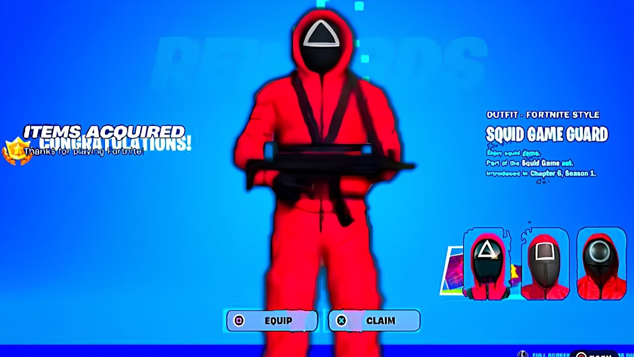 Como pegar de graça Round 6 Guarda Rosa (Squid game pink guard ...