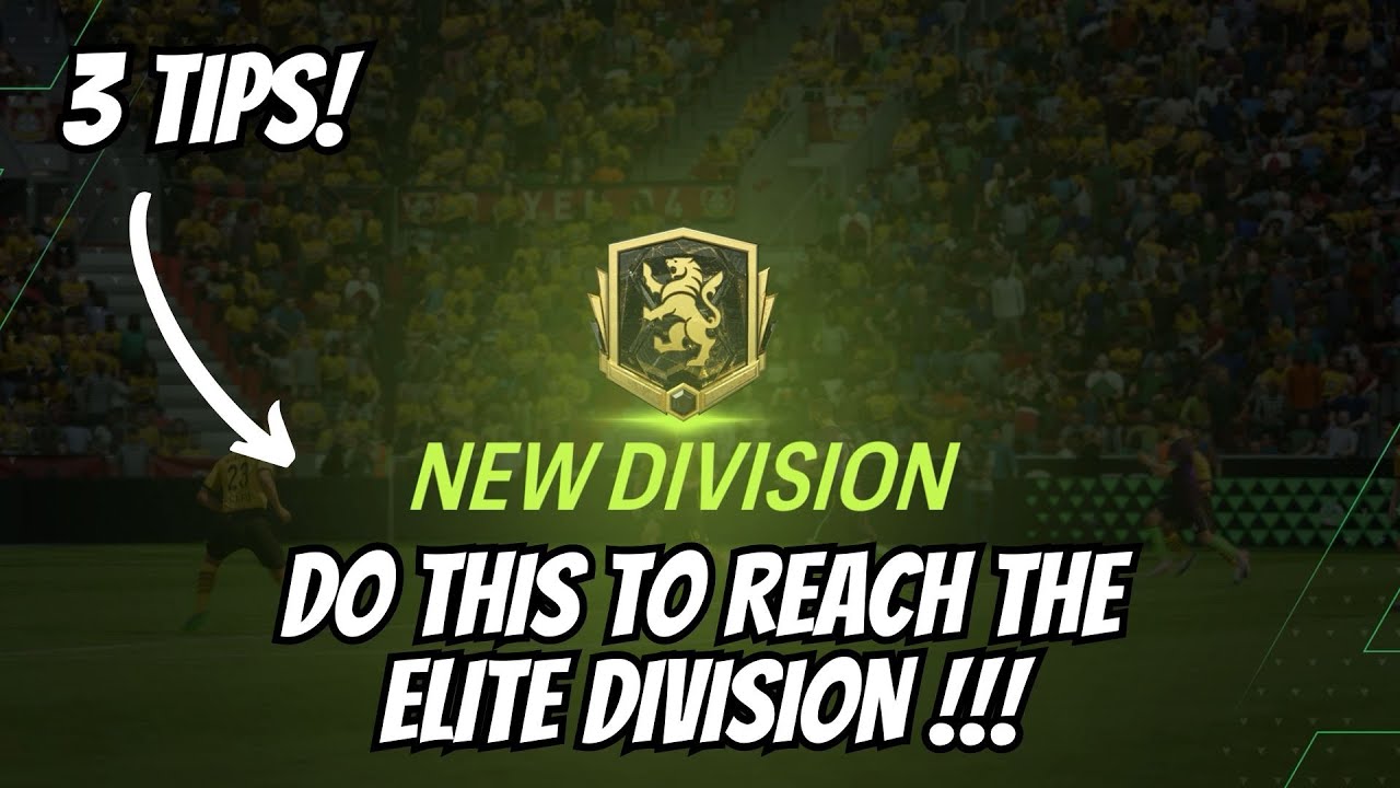 Do This To REACH the ELITE DIVISION in FC 24 !!! - YouTube