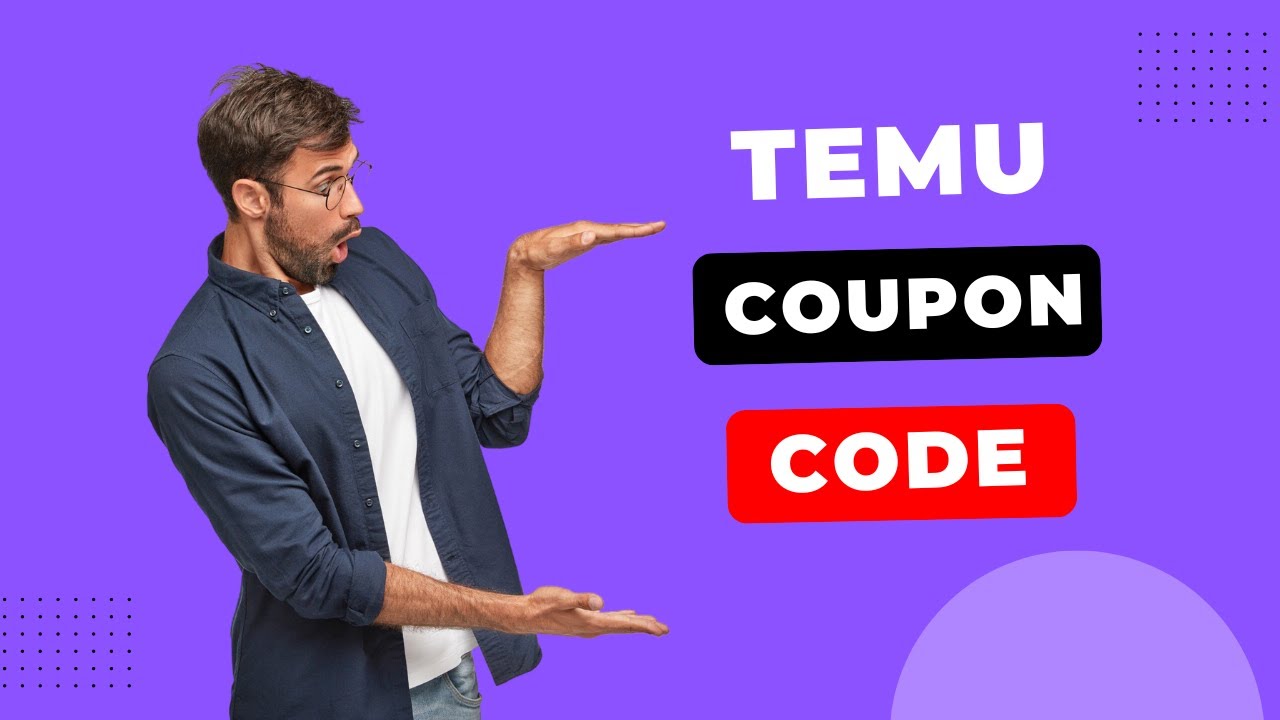Temu Coupon Code | Best Temu Deals 2024 - YouTube