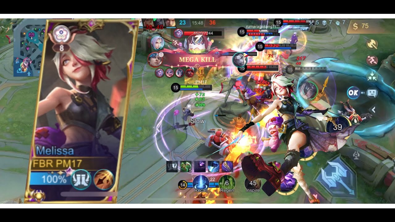 SOLO RANK JOURNEY GAMEPLAY #6 MELISSA!! MOBILE LEGENDS;BANG BANG ...