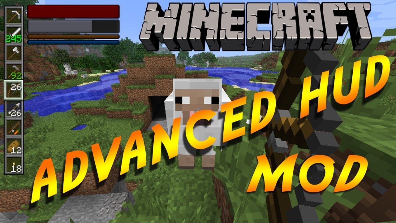 HUD ADVANCED MOD | Cambia la interfaz de minecraft! | FrigoAdri - YouTube