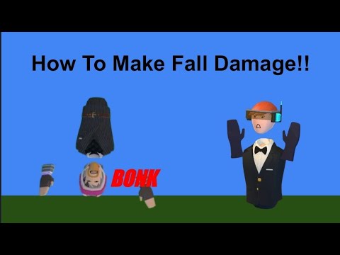 How To Make Fall Damage In Rec Room - YouTube