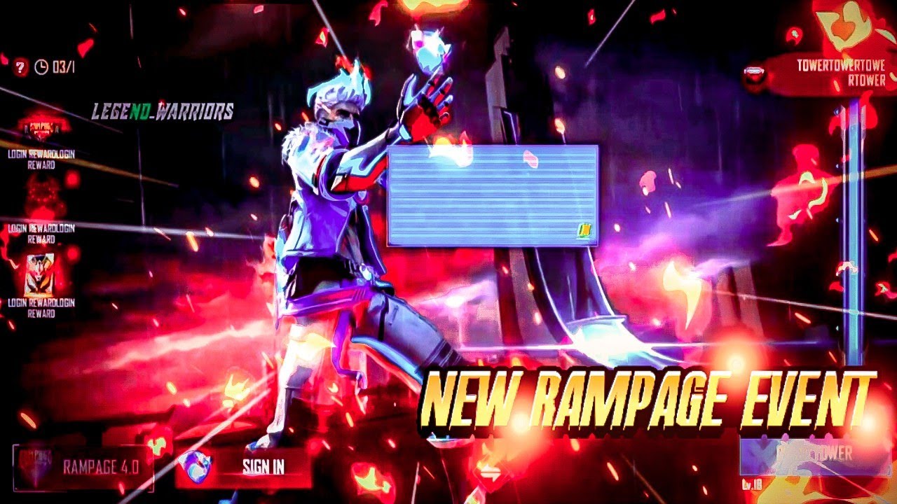 NEW RAMPAGE EVENT || NEW FREE FIRE RAMPAGE EVENT || #ff #fadubhai # ...