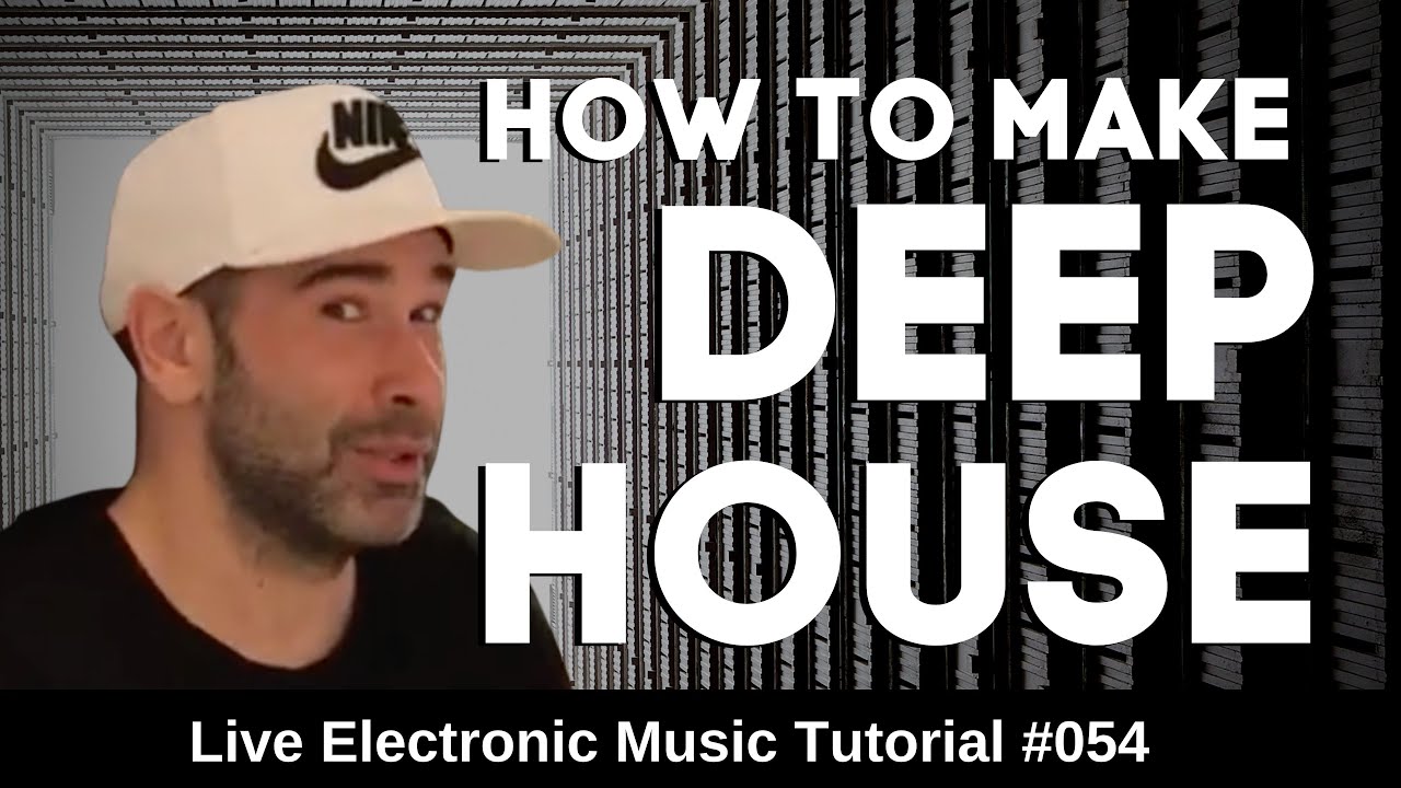 How to make Deep House + Logic Pro X Template | Live Electronic Music ...